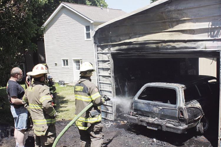Residents emerge safely from garage fire on Fifth Avenue | News ...