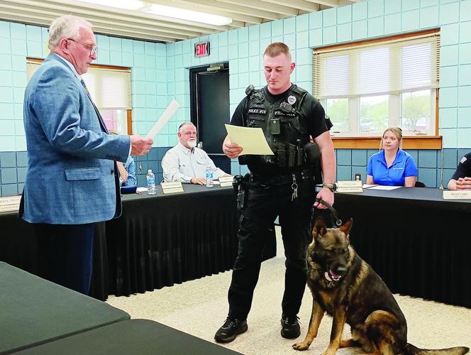 Corry’s new police dog hits the streets, finds 22g meth on 1st ...