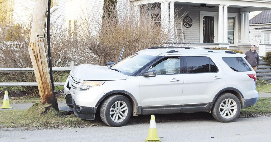 Car versus pole | News | thecorryjournal.com