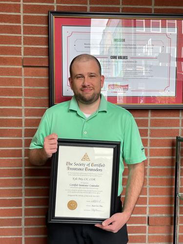Kyle Amy earns prestigious insurance designation | Hometown News ...