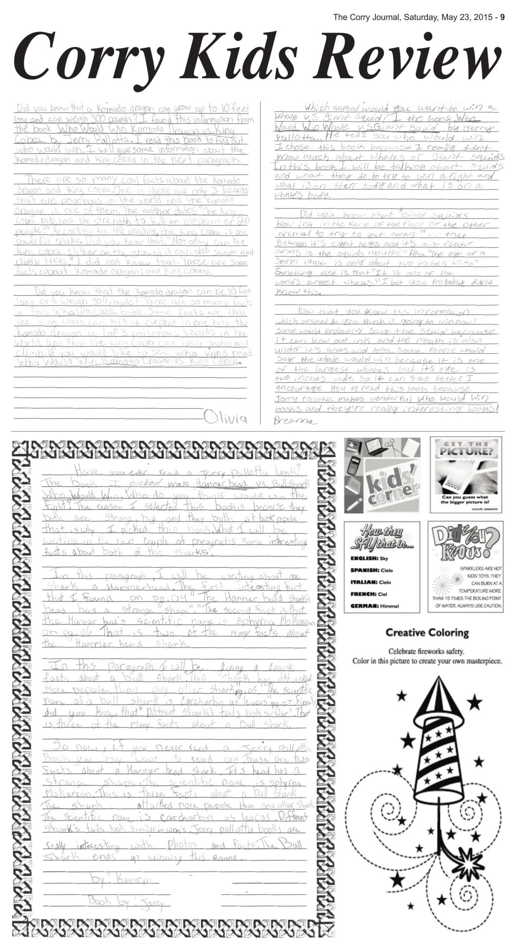 Corry Kids Review | News | thecorryjournal.com