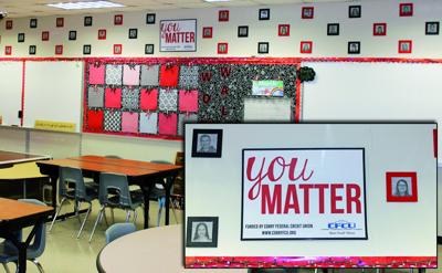 Teacher dedicates wall to show student worth | News | thecorryjournal.com