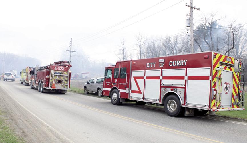 9 fire departments respond to structure fire on Route 89 | News ...