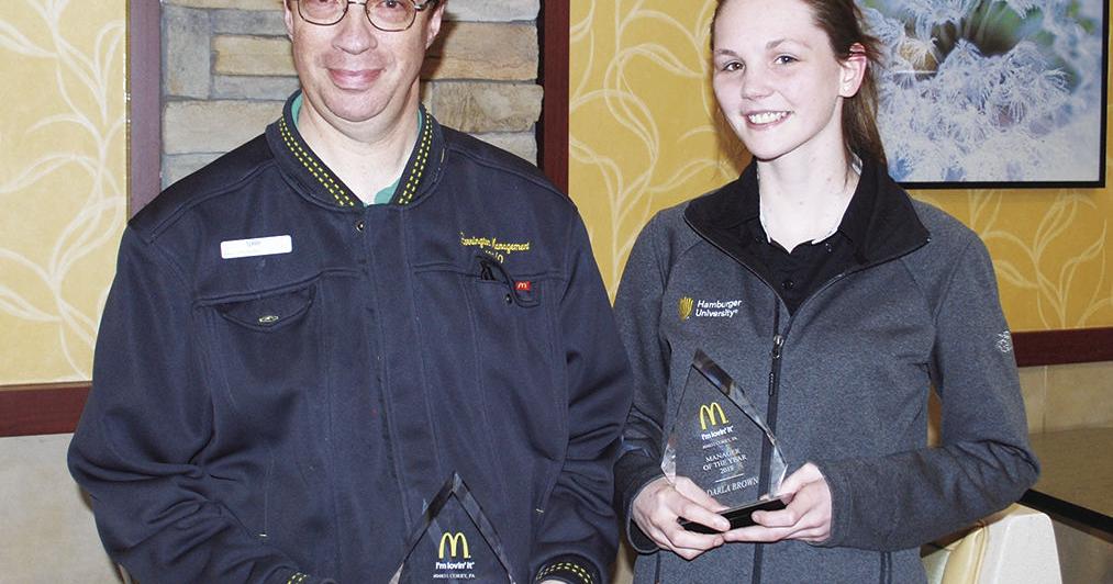 Corry McDonald's is home to both crew person and manager of the year ...