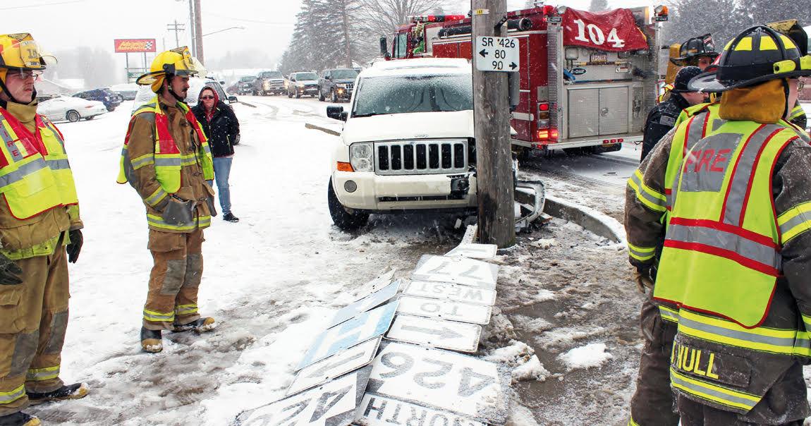 Woman unharmed in crash | News | thecorryjournal.com