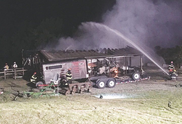 Fireworks spark barn fire on Shadduck Road | North East News Journal ...