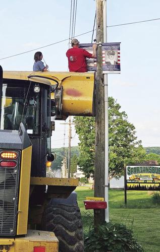 Spartansburg honors military heroes with tribute banners | News ...