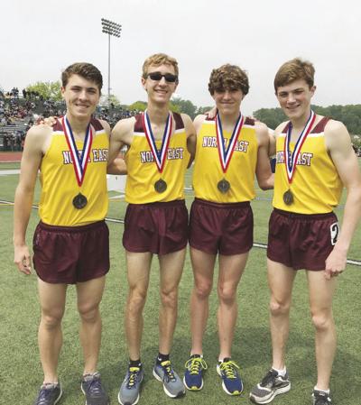 Track team takes on districts; some athletes qualify for state meet ...