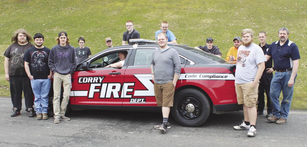 Corry tech students bring city code enforcement vehicle into compliance ...