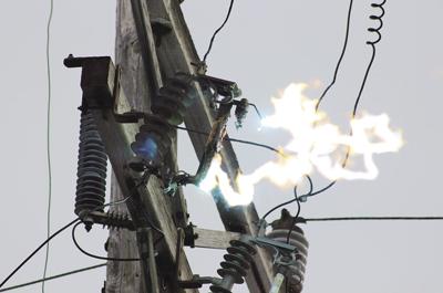 Pole fire cause yet to be determined | News | thecorryjournal.com