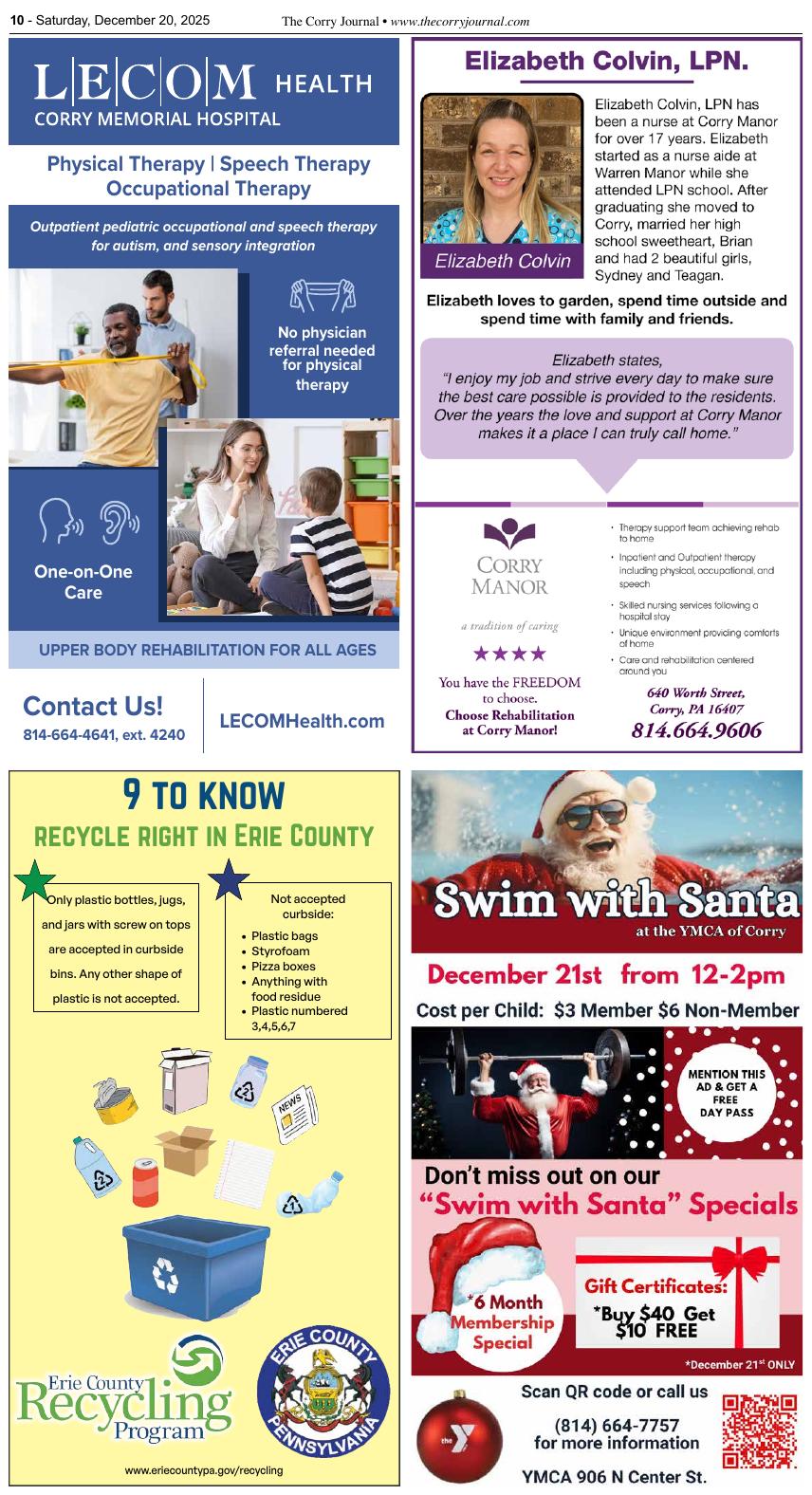 Page 99 - SAT. 12-20 ADS | The Corry Journal | thecorryjournal.com
