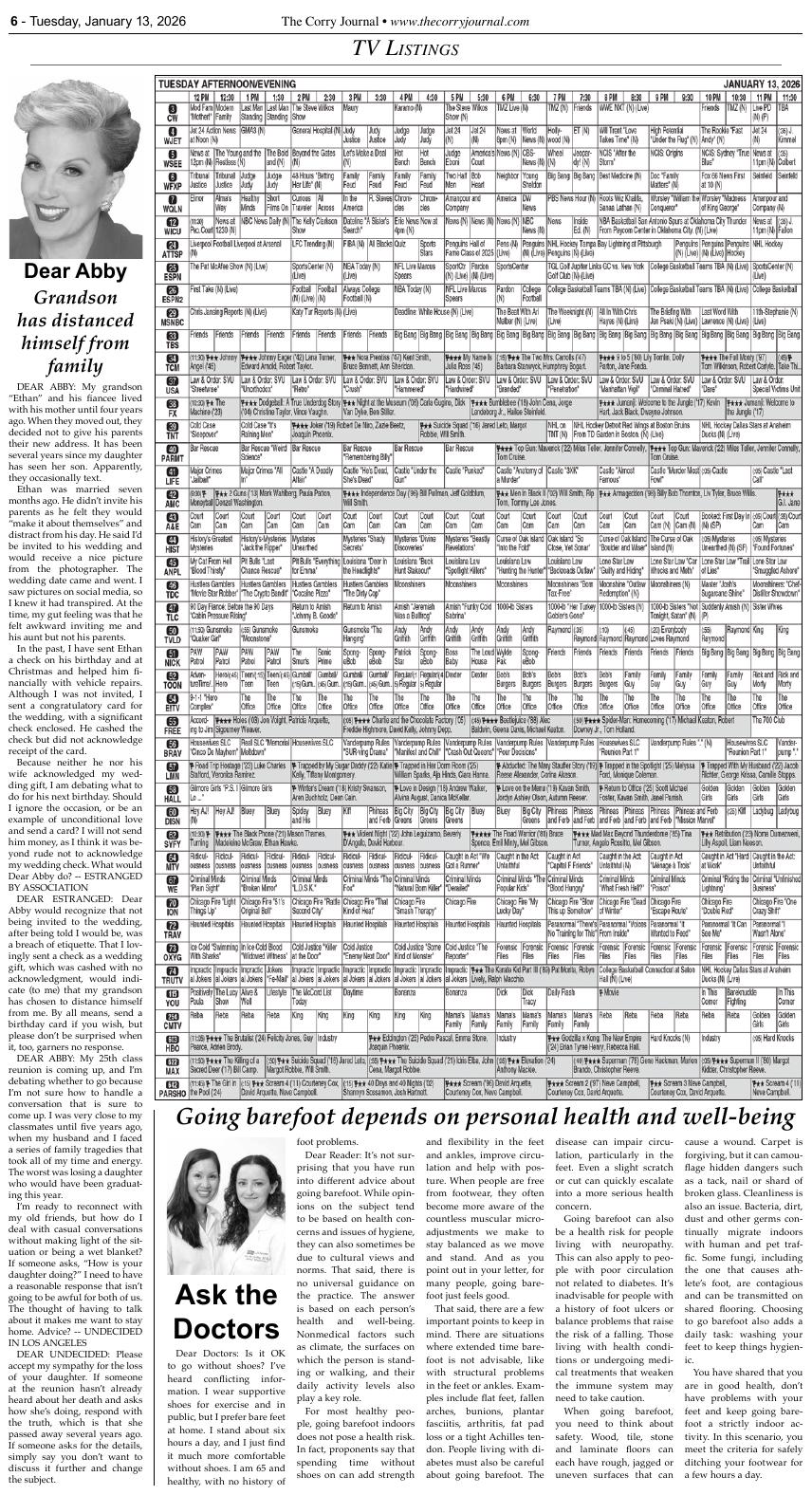 Page 5 - TUES. 1-13-26 HMT | The Corry Journal | thecorryjournal.com