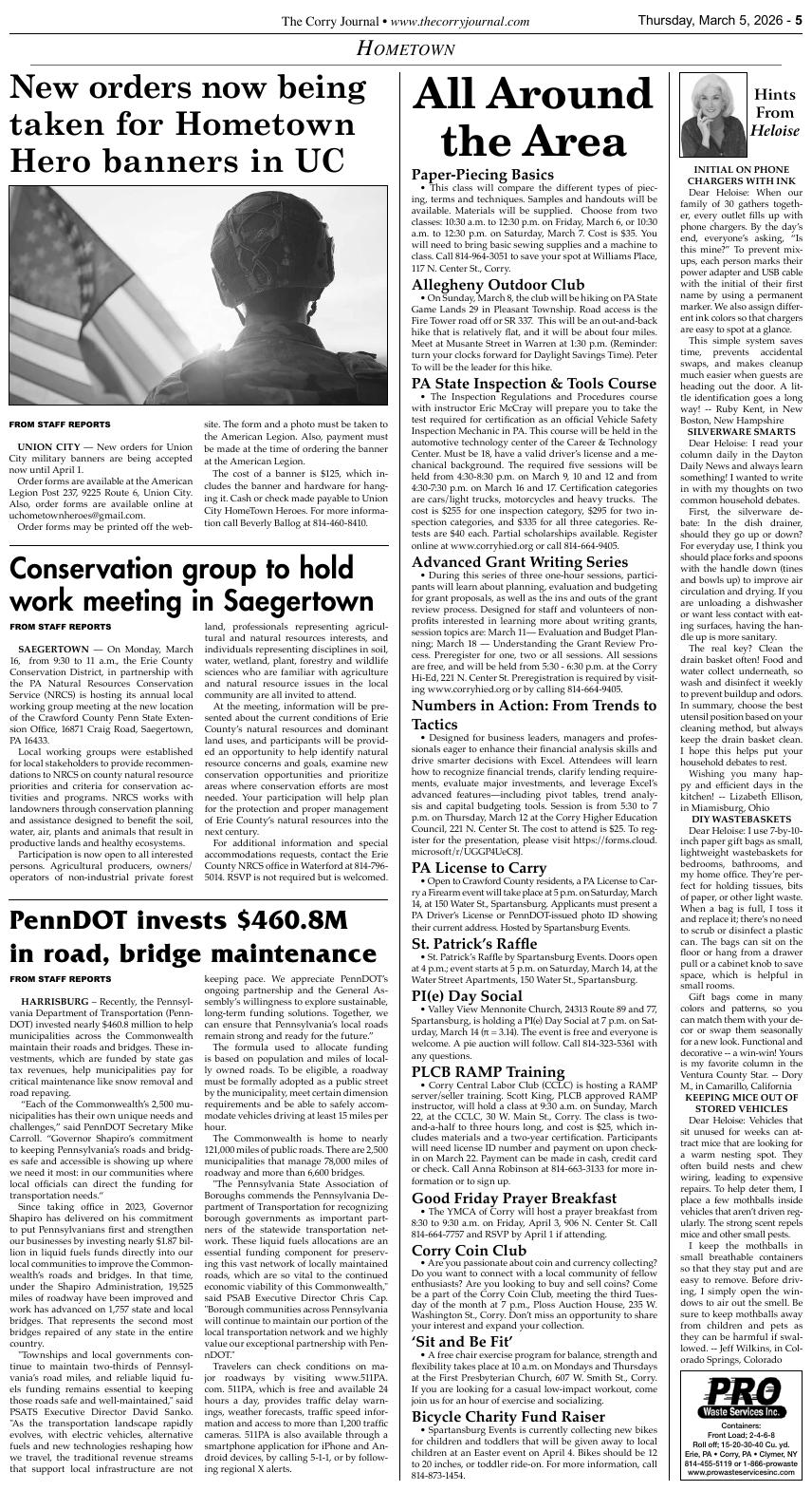 Page 5 - THURS. 3-5-26 HMT | The Corry Journal | thecorryjournal.com