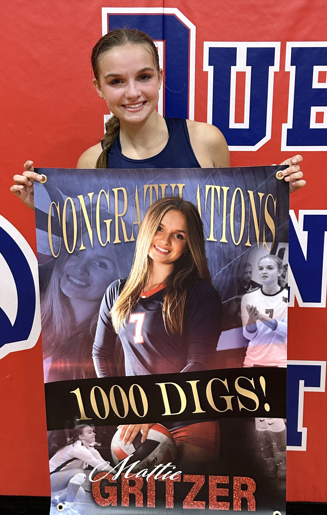 DCC's Gritzer records 1000th dig in 5-set win | Volleyball ...
