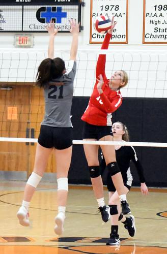 Patton hitting | Volleyball | thecourierexpress.com