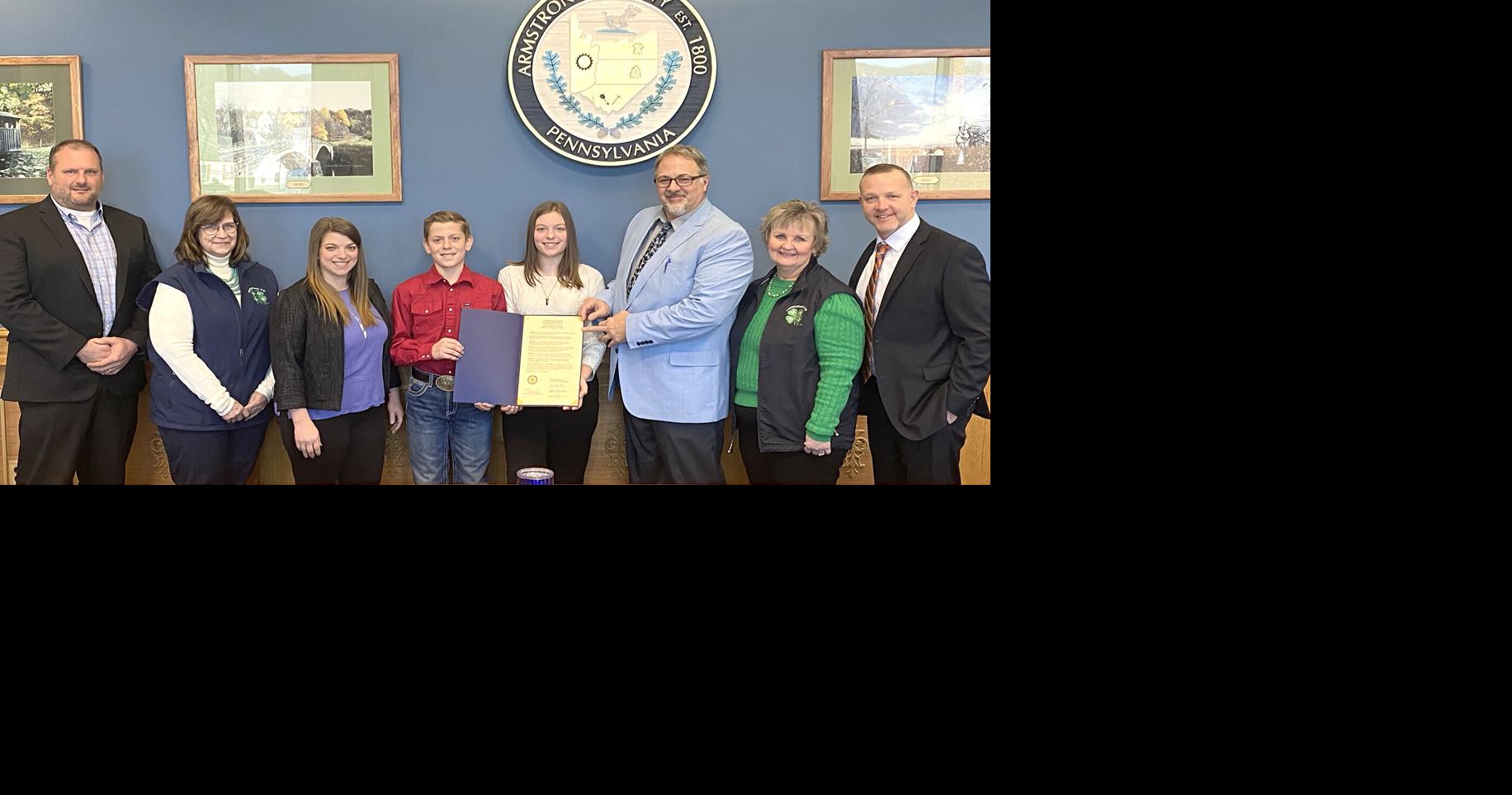 Armstrong leaders proclaim 4-H Week | News | thecourierexpress.com