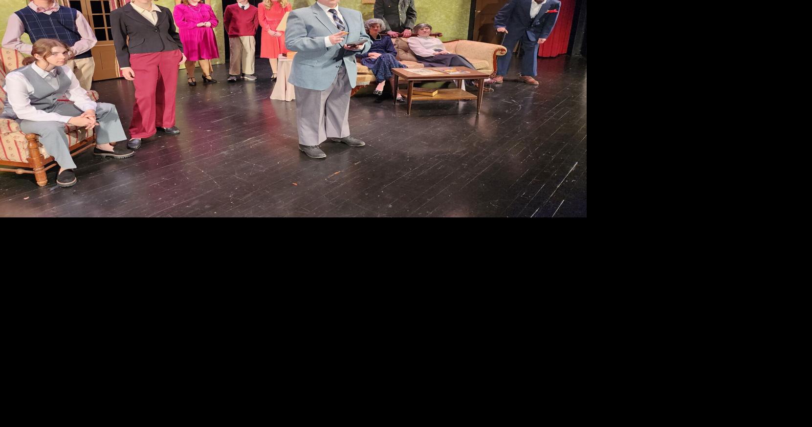 Brockway Drama Club students prepare to set a 'Mousetrap' on stage ...