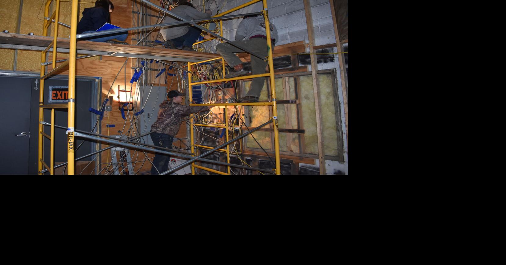 Jeff Tech students put finishing touches on wiring at Reynoldsville ...