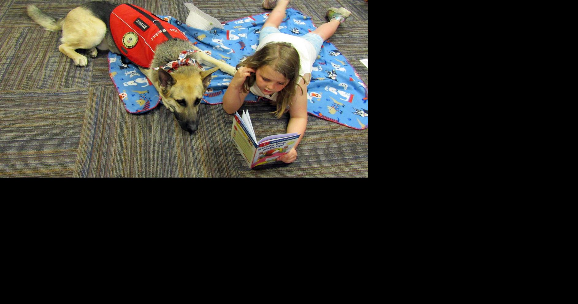 Shaw Library's Paws for Reading helps build skills and confidence among ...