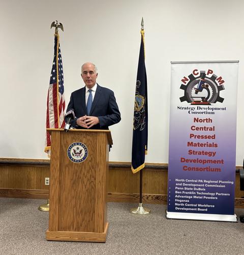 US Sen. Bob Casey visits Elk County to announce federal manufacturing ...