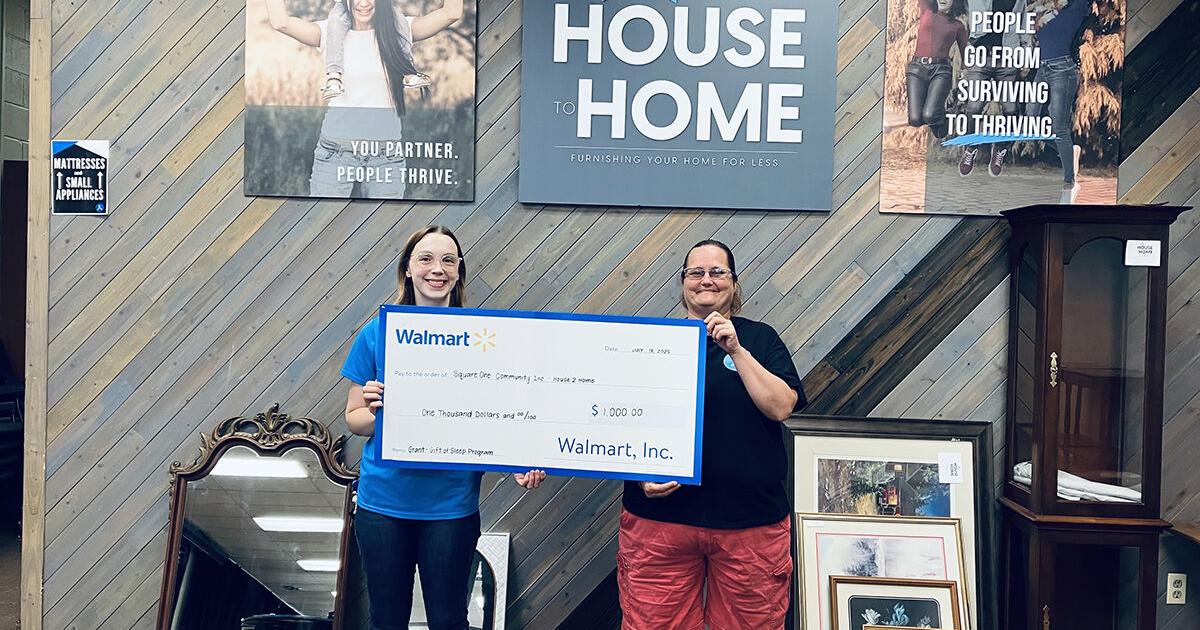 Square One Community receives donation from Walmart | Lifestyle ...