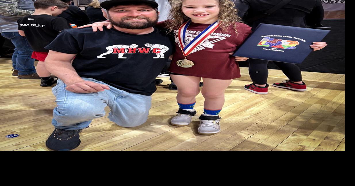 Marley Dixon of DuBois wrestles her way to pair of state titles | News ...