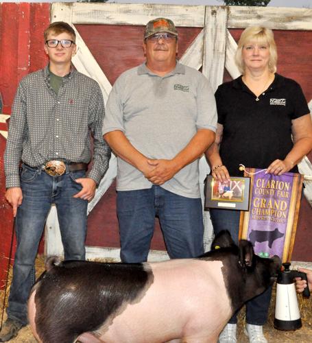 Grand Champs At the Clarion County Fair — Market Swine | News ...
