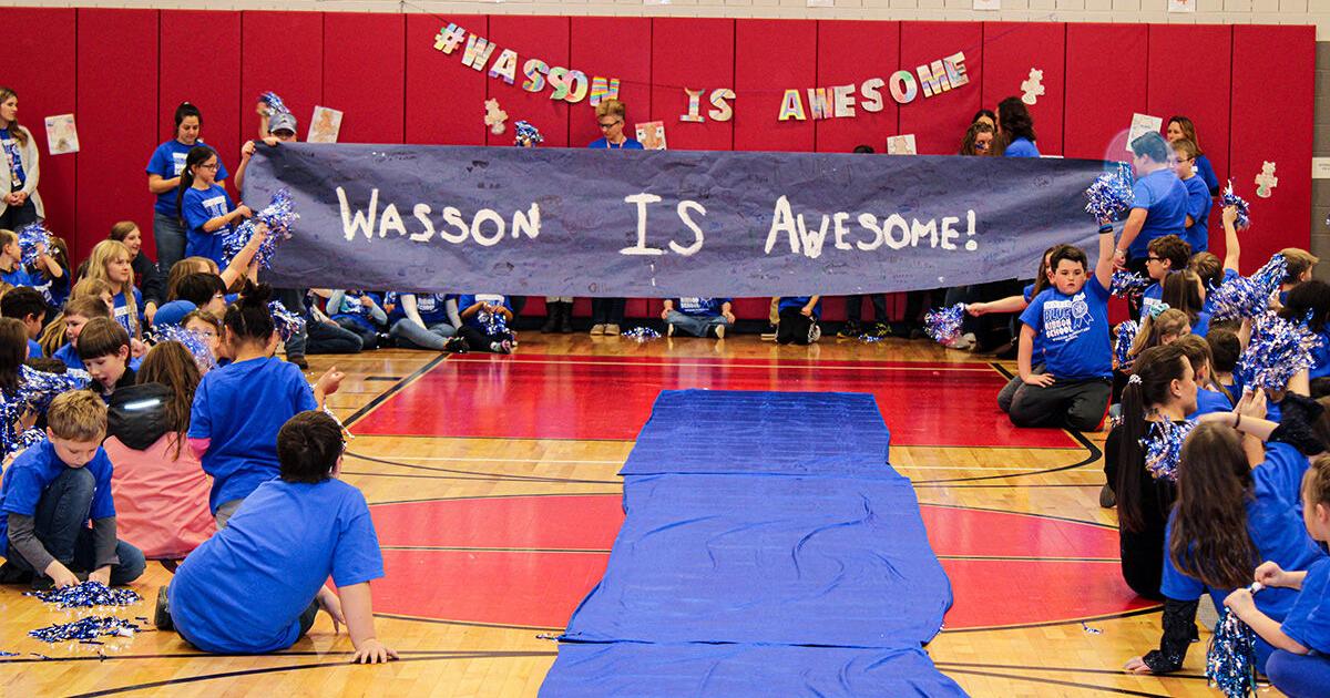 Wasson Elementary celebrates being named 2023 National Blue Ribbon ...