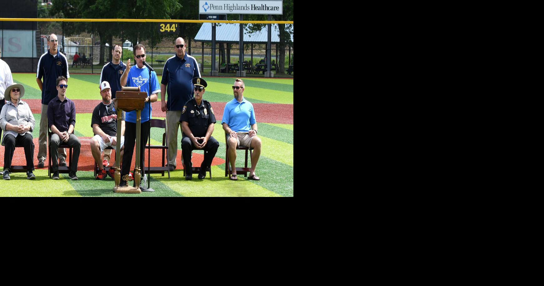 Stern Family Field dedication held in DuBois over Fourth of July ...