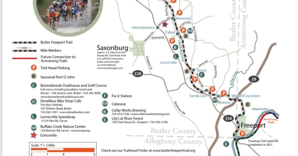 Discover the beauty and history of the Butler-Freeport Community Trail ...
