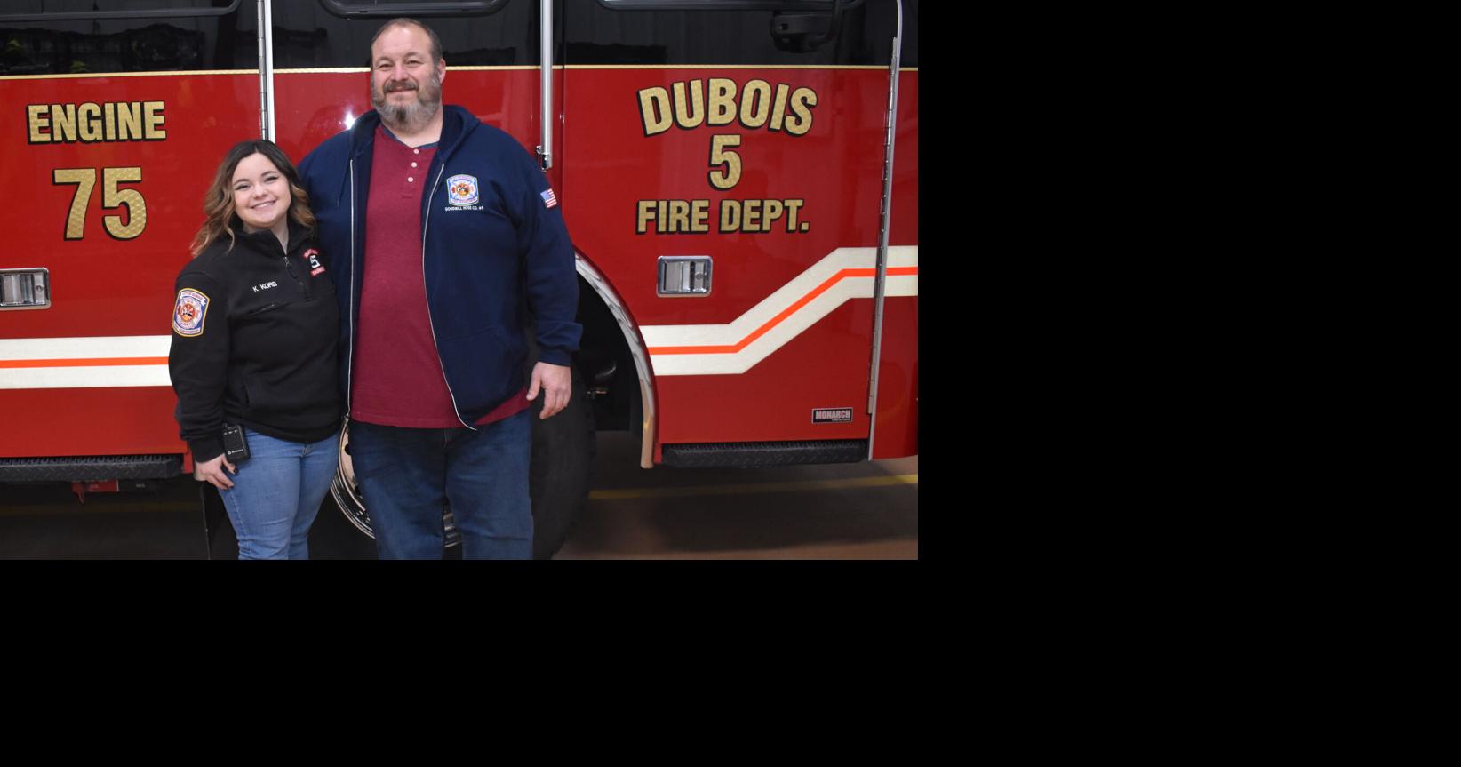 Father-daughter duo enjoys being part of DuBois fire company together ...