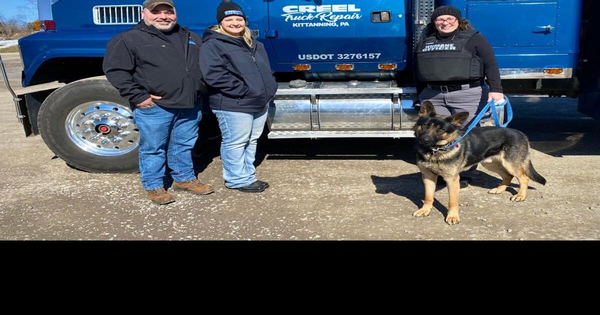 Local Company Donates Vest for Humane Police Officer Clark | News ...
