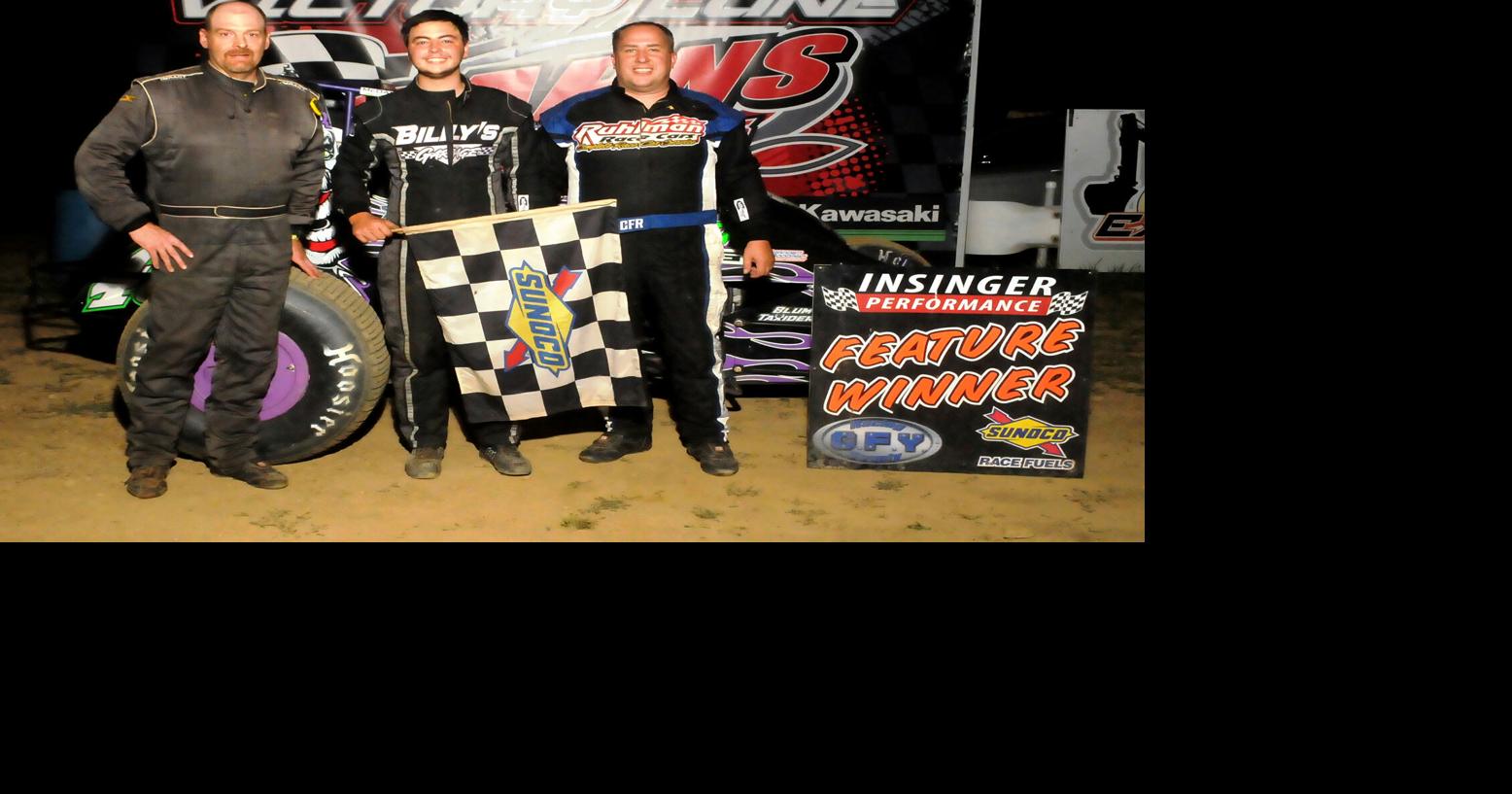Myers wins first full-sized sprint car race at The Bird | Sports ...