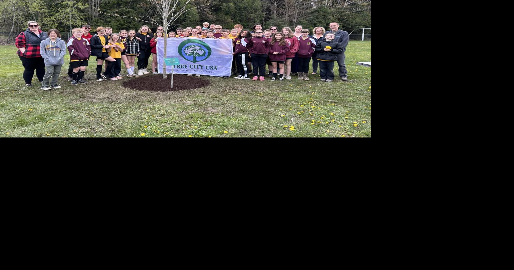 Tree planting held at Benzinger Park in celebration of Arbor Day | News ...