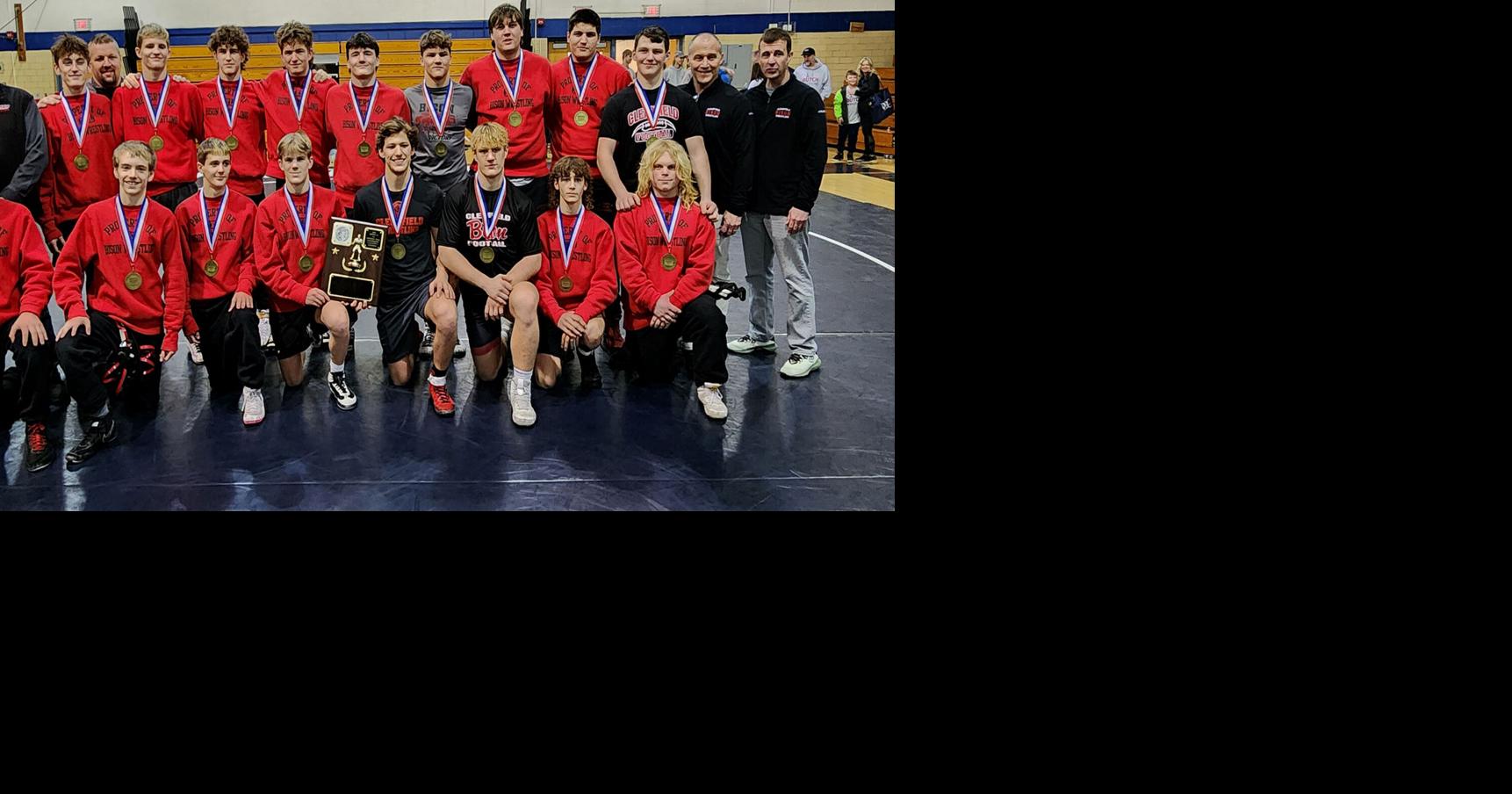 Bison capture first D-9 Class 2A team crown | Wrestling ...