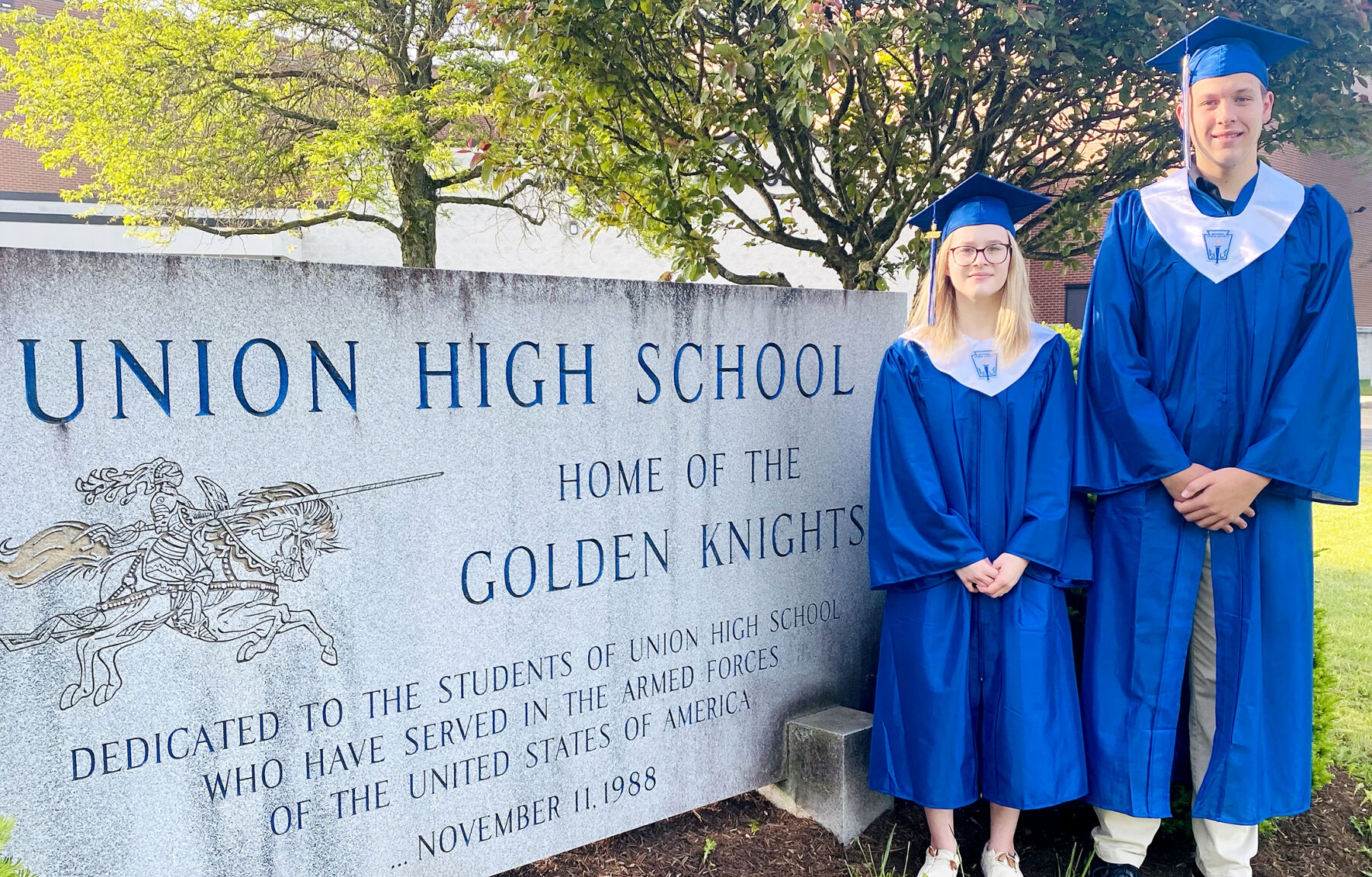 Jordan, McCullough named top students at Union High School | News ...