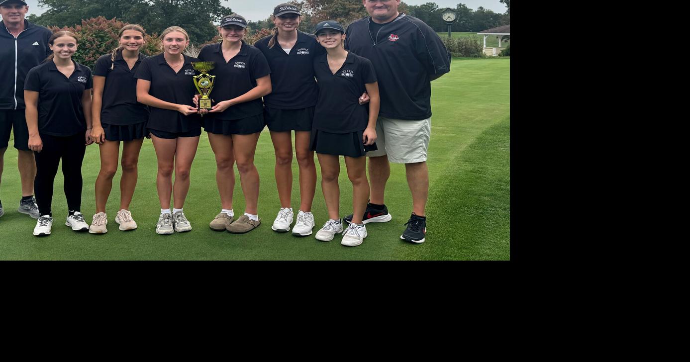 Lady Beavers win D-9 Central League girls golf crown | Golf ...