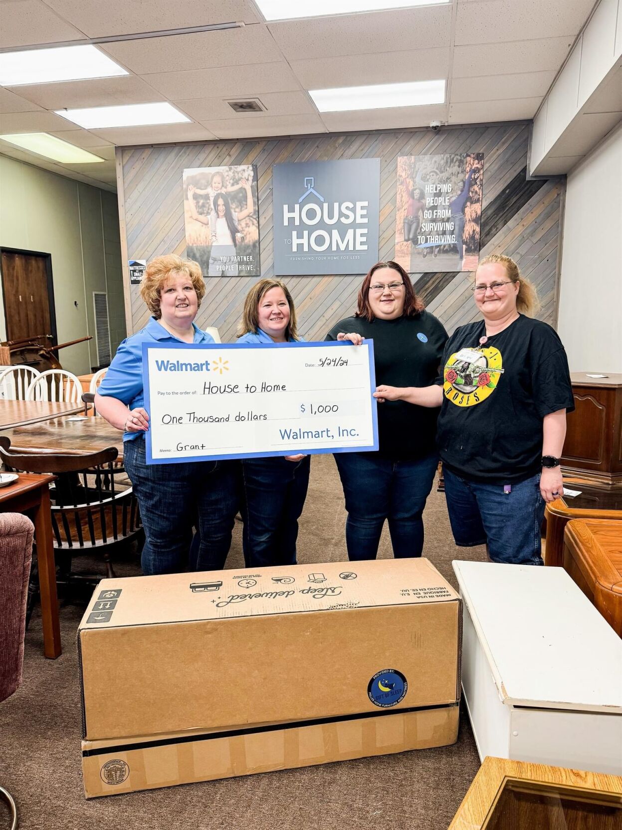 Walmart makes donation to House to Home | Lifestyle | thecourierexpress.com