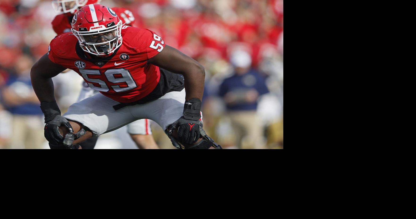 Steelers trade up for Georgia's Broderick Jones in NFL Draft ...