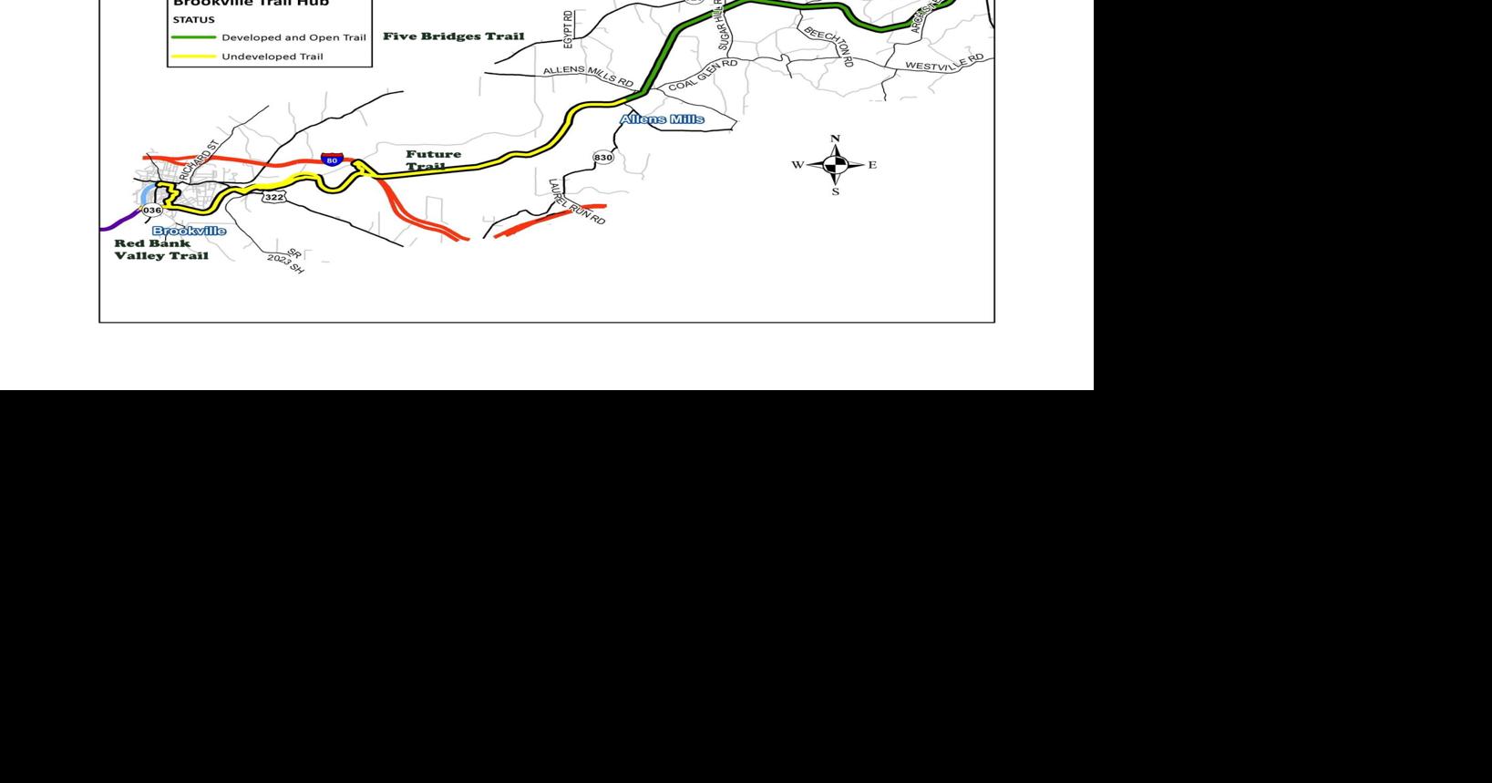 Beginning the Development of Five Bridges Trail | | thecourierexpress.com