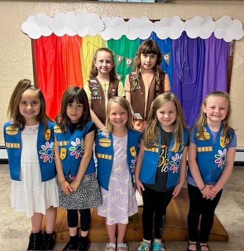 Daisy Girl Scouts bridge to Brownies while Brownies step up to Juniors ...