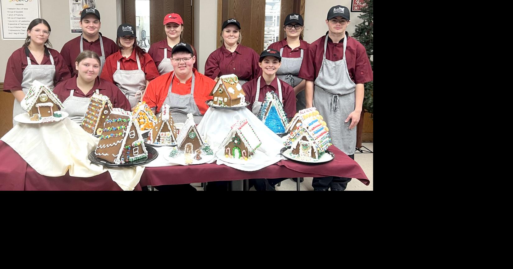 Gingerbread houses crafted at Career Center | News | thecourierexpress.com