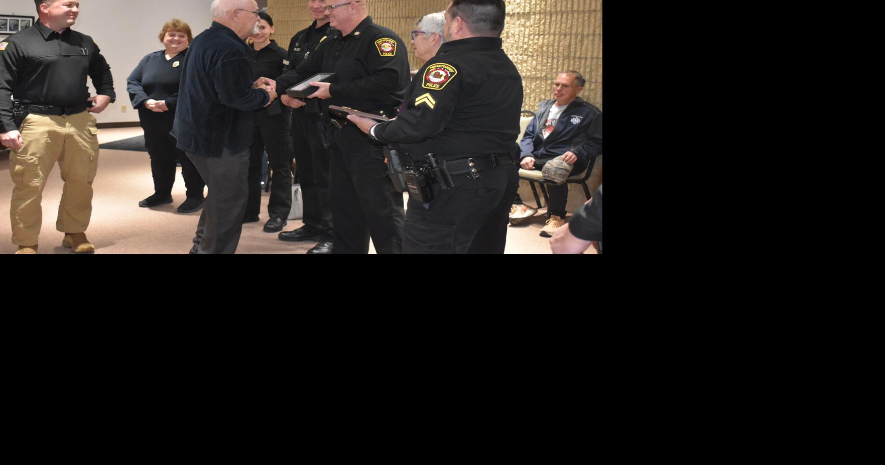 Punxsutawney police, council honor longtime Mayor Richard Alexander ...