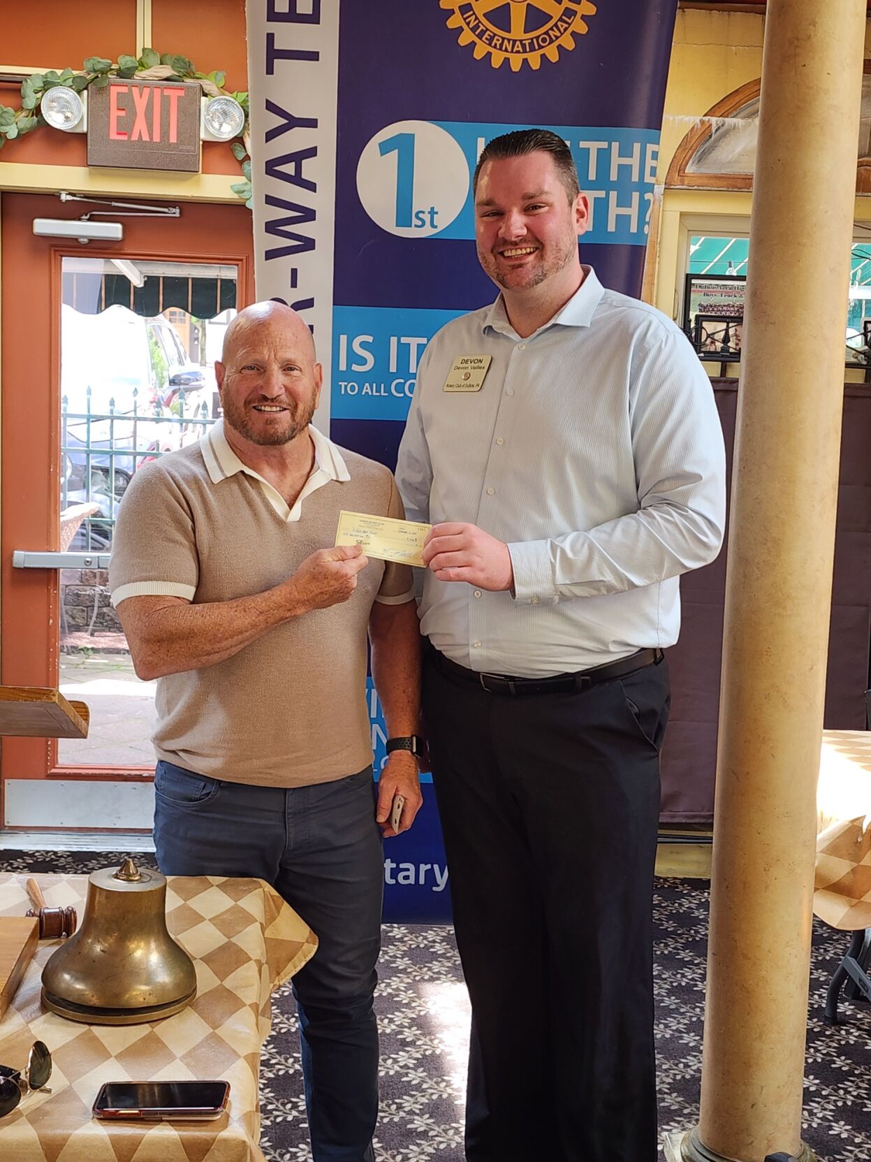 DuBois Rotary makes donation to DuBois YMCA | Lifestyle ...