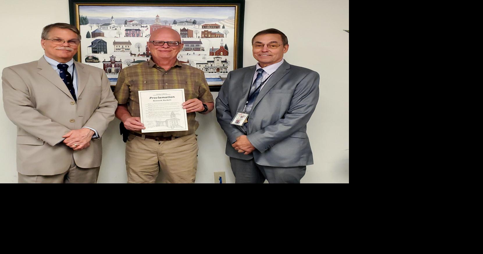 Ken Burkett recognized by Jefferson Co. Commissioners for past and ...