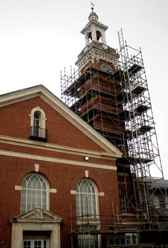 Next phase of clock tower project begins | News | thecourierexpress.com