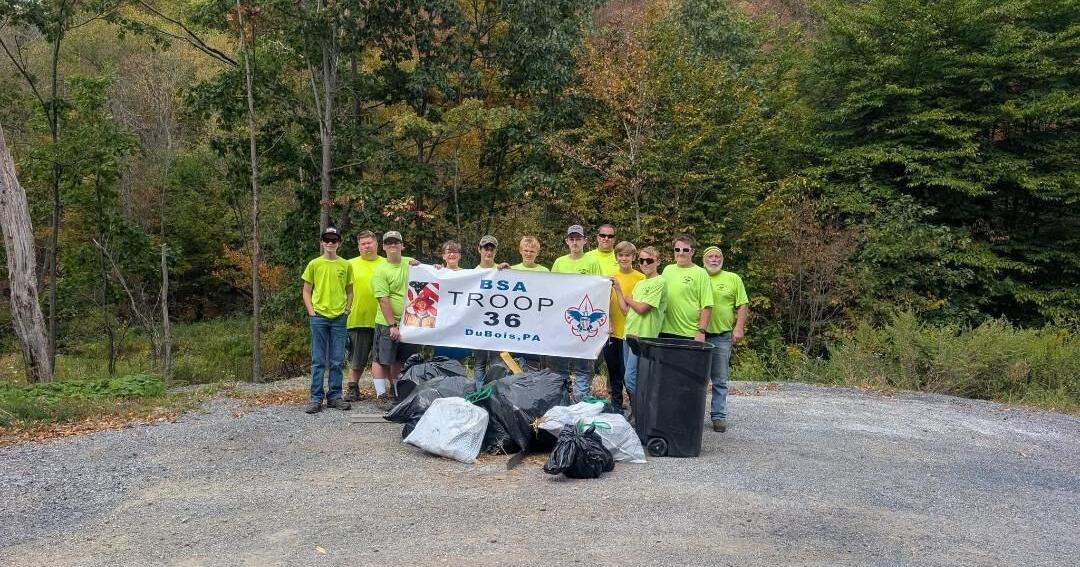 Troop 36 Boy Scouts work to clean up local roads | Lifestyle ...