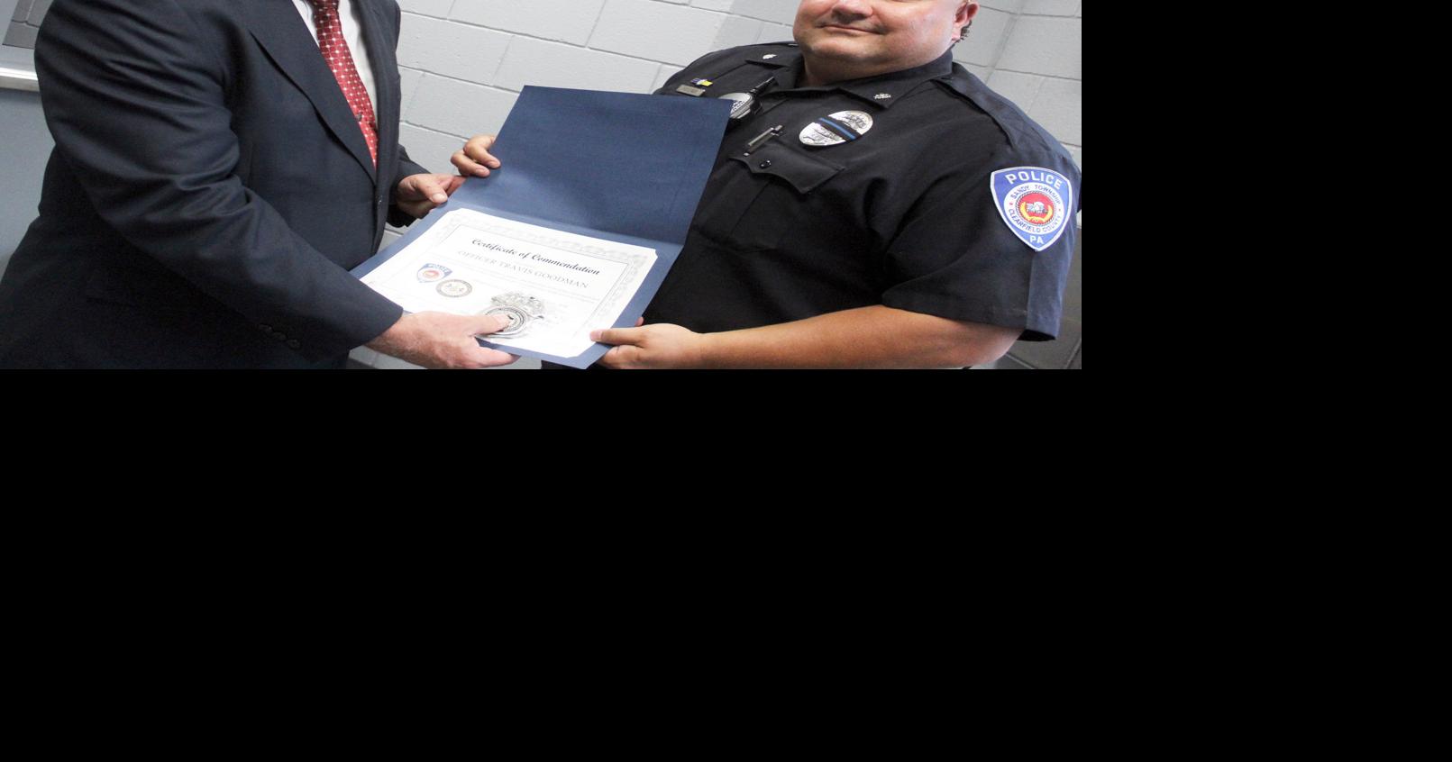Sandy Twp. police officers receive commendation for serial arsonist ...