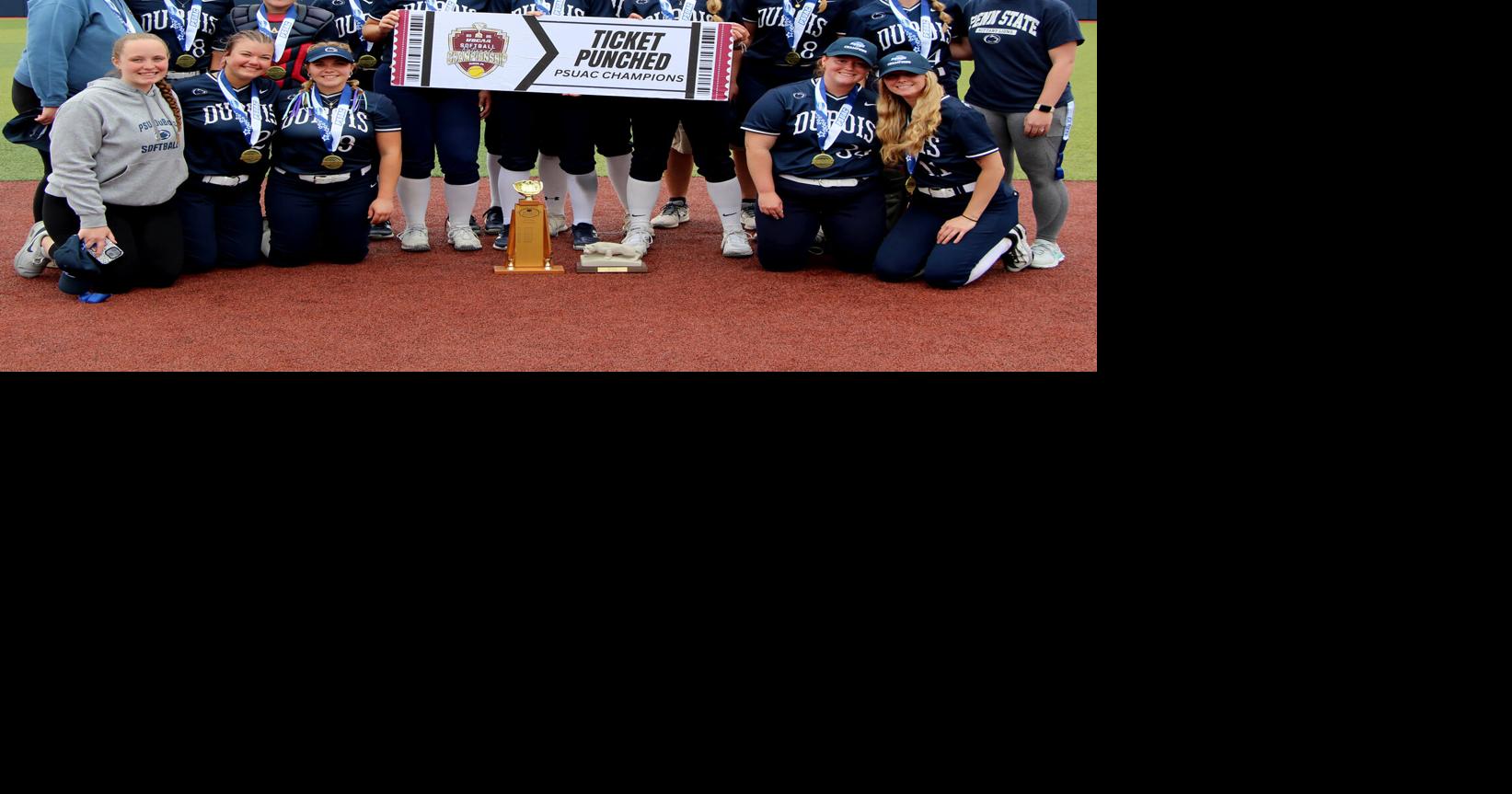 Penn State DuBois softball wins first-ever PSUAC title | Softball ...