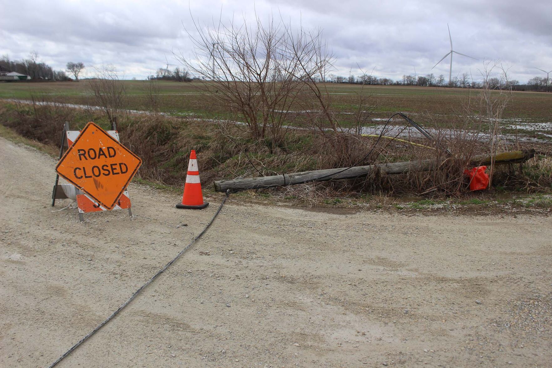 Wind damage: storm ripped off roofs, damaged poles | News | thecr.com